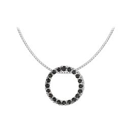 Jacques Lemans Kette Damen Gr&ouml;&szlig;e One Size schwarz / silber