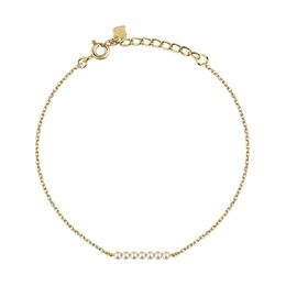 La Petite Story Armband Damen Gr&ouml;&szlig;e One Size gold / perlwei&szlig;
