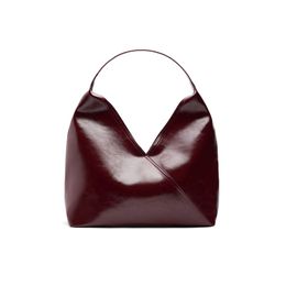 Manfield Schultertasche Damen Gr&ouml;&szlig;e One Size rot