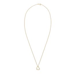 Elli Premium Kette 'Herz' Damen Gr&ouml;&szlig;e 45 gold