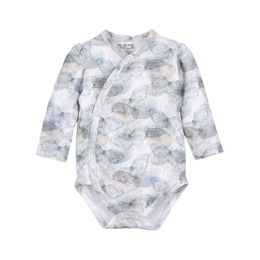 Nini Body 'Schmetterling' Gr&ouml;&szlig;e 56 blau / taupe / wei&szlig;