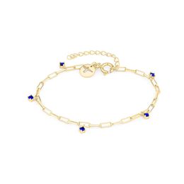 Tamaris Armband Damen Gr&ouml;&szlig;e One Size blau / gold