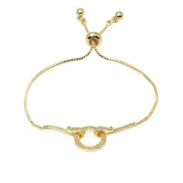 Avant-garde Paris Armband 'Yasminta' Damen Gr&ouml;&szlig;e 16 / 26 gold