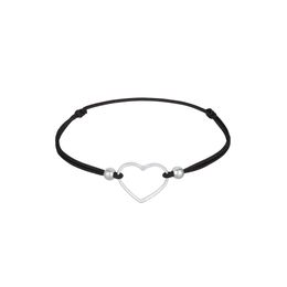 Elli Armband Damen Gr&ouml;&szlig;e 16 schwarz / silber
