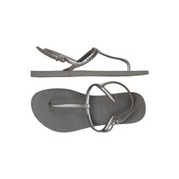Havaianas Sandalen Damen Gr&ouml;&szlig;e 39 silber
