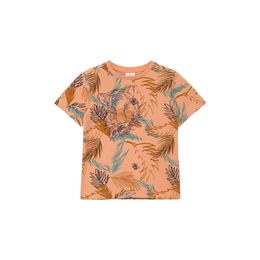 s.Oliver T-Shirt Jungen Gr&ouml;&szlig;e 104 marine / umbra / petrol / hellorange