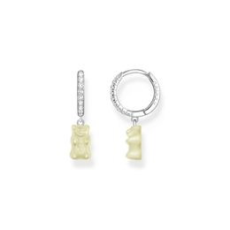Thomas Sabo Ohrring Damen Gr&ouml;&szlig;e One Size silber / wei&szlig;