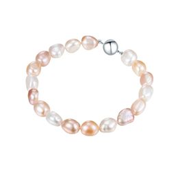 Valero Pearls Armband Damen Gr&ouml;&szlig;e One Size flieder / apricot / silber / perlwei&szlig;