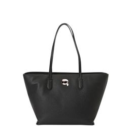 K by KARL LAGERFELD Karl Lagerfeld Handtasche 'Ikon Pebble' Damen Gr&ouml;&szlig;e One Size nude / schwarz / wei&szlig;