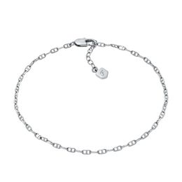 Fossil Fu&szlig;kette Damen Gr&ouml;&szlig;e One Size silber