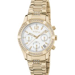 Breil Uhr 'C'est Chic' Damen Gr&ouml;&szlig;e One Size gold / wei&szlig;