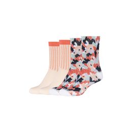 s.Oliver Socken Damen Gr&ouml;&szlig;e 35/38 navy / lachs / pastellorange / wei&szlig;