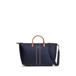 Tommy Hilfiger Weekender Damen Gr&ouml;&szlig;e One Size dunkelblau / cognac / rot / wei&szlig;