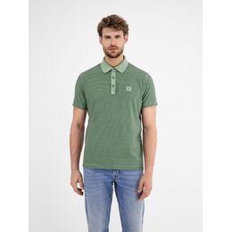 Lerros Herren Poloshirt "Herren Poloshirt, gestreift", gr&uuml;n, Gr. M, 100% Baumwolle, Shirts