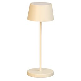 EASY BY FHL LED Tischleuchte "Asena Pro", sandbeige, 1, &Oslash; 11cm H: 30cm, 3 Stk., Leuchten, mit Akkubetrieb, Sensordimmer u. Fernbedienung, inkl. Ladestation, LED Tischleuchte