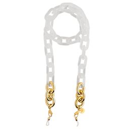 Cheeky Chain Munich Brillenkette 'Icy Gold' Damen Gr&ouml;&szlig;e One Size gold / transparent
