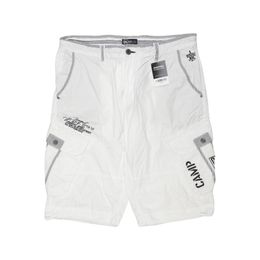 CAMP DAVID Shorts Herren Gr&ouml;&szlig;e 38 wei&szlig;