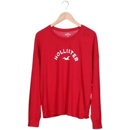 Hollister Langarmshirt Damen Gr&ouml;&szlig;e XL rot