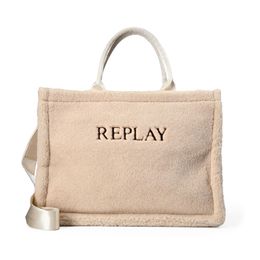 Replay Shopper Damen Gr&ouml;&szlig;e One Size beige
