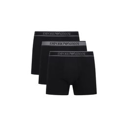 Emporio Armani Boxershorts Herren Gr&ouml;&szlig;e L grau / schwarz