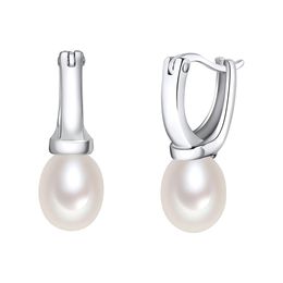 Valero Pearls Ohrringe Damen Gr&ouml;&szlig;e One Size silber / perlwei&szlig;