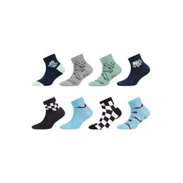 Camano Socken 'Ca-Soft' Jungen Gr&ouml;&szlig;e 27/30 navy / hellblau / graumeliert / mint / schwarz / wei&szlig;