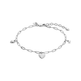 Guido Maria Kretschmer Jewellery Armband Damen Gr&ouml;&szlig;e One Size silber / transparent