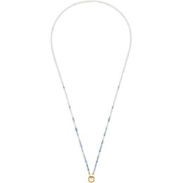 Leonardo Kette Damen Gr&ouml;&szlig;e One Size hellblau / gold / wei&szlig;