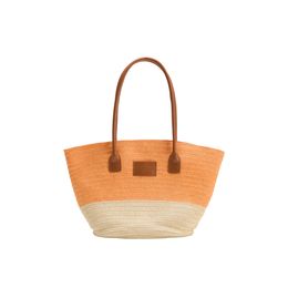 s.Oliver Shopper Damen Gr&ouml;&szlig;e one size braun / orange / naturwei&szlig;