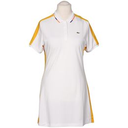 Lacoste Sport Kleid Damen Gr&ouml;&szlig;e L wei&szlig;