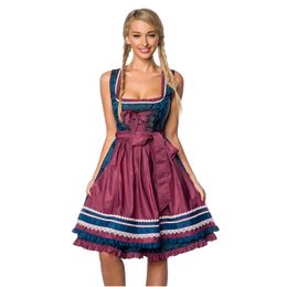 Dirndline Dirndl '2-tlg. Trachten-Set' Damen Gr&ouml;&szlig;e 44 nachtblau