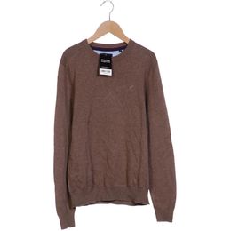 HECHTER PARIS Pullover Herren Gr&ouml;&szlig;e S braun