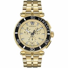 Versace Uhr 'Greca' Herren Gr&ouml;&szlig;e One Size gold