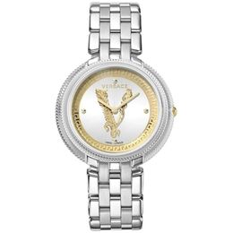 Versace Analoguhr 'Thea' Damen Gr&ouml;&szlig;e One Size gold / silber