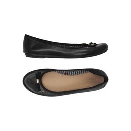 Tommy Hilfiger Ballerina Damen Gr&ouml;&szlig;e 40 schwarz