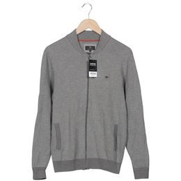Fynch-Hatton Strickjacke Herren Gr&ouml;&szlig;e M grau