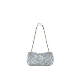 Guess Schultertasche 'DG967309' Damen Gr&ouml;&szlig;e One Size silber