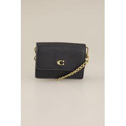Coach Handtasche klein Leder Damen Gr&ouml;&szlig;e One Size schwarz