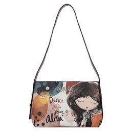 Anekke Schultertasche Damen Gr&ouml;&szlig;e One Size petrol / hummer / schwarz / offwhite
