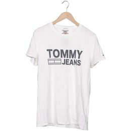 Tommy Jeans T-Shirt Herren Gr&ouml;&szlig;e L wei&szlig;