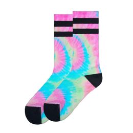 American Socks Socken 'Pastel Tie Dye' Herren Gr&ouml;&szlig;e 19/55 pink