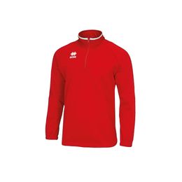Errea Sportsweatshirt 'Mansel' Jungen Gr&ouml;&szlig;e 104 rot / wei&szlig;
