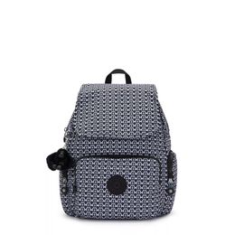 Kipling Rucksack 'CITY ZIP' Herren Gr&ouml;&szlig;e One Size schwarz / wei&szlig;