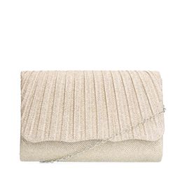 Manfield Clutch Damen Gr&ouml;&szlig;e One Size gold