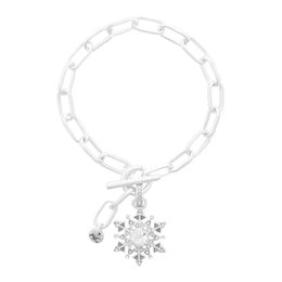 A&c Oslo &ndash; Nordic Design Jewellery Armband 'Snowflake' Damen Gr&ouml;&szlig;e One Size silber