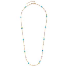 Leonardo Kette Damen Gr&ouml;&szlig;e One Size blau / gold / lila