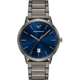 Emporio Armani Analoguhr Herren Gr&ouml;&szlig;e One Size blau / grau