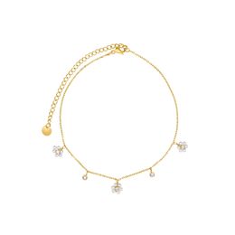 Heideman Fu&szlig;schmuck 'Aila' Damen Gr&ouml;&szlig;e One Size gold / transparent / wei&szlig;