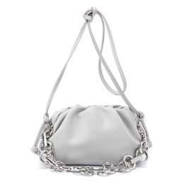 LOOKS by Wolfgang Joop Schultertasche Damen Gr&ouml;&szlig;e Onesize hellgrau / silber