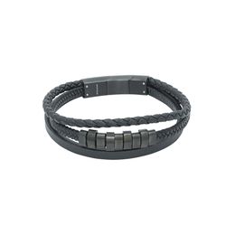 STEELWEAR Armband 'London' Herren Gr&ouml;&szlig;e One Size graphit / schwarz